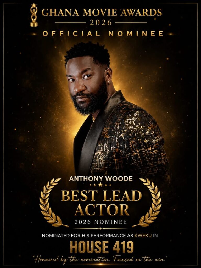 Anthony Woode Lands Best Lead Actor Nomination At Ghana Movie Awards ...